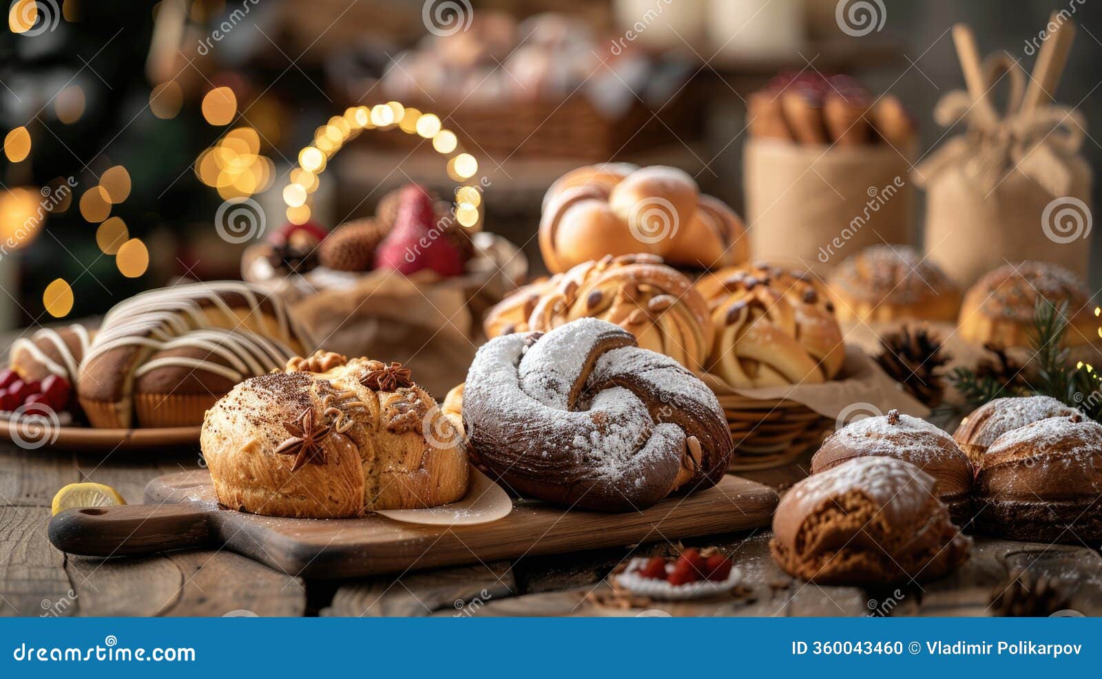 Assorted Bread Varieties for Display or Menu Design Stock Photo - Image ...