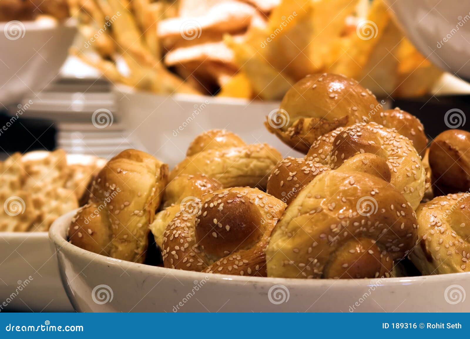 Assorted breads stock photo. Image of roll, rolls, foodstuffs - 189316