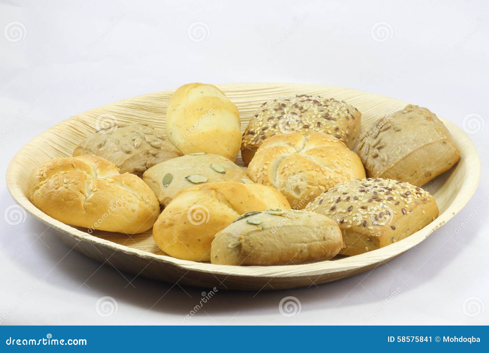 Assorted bun roll stock image. Image of homemade, baguette - 58575841
