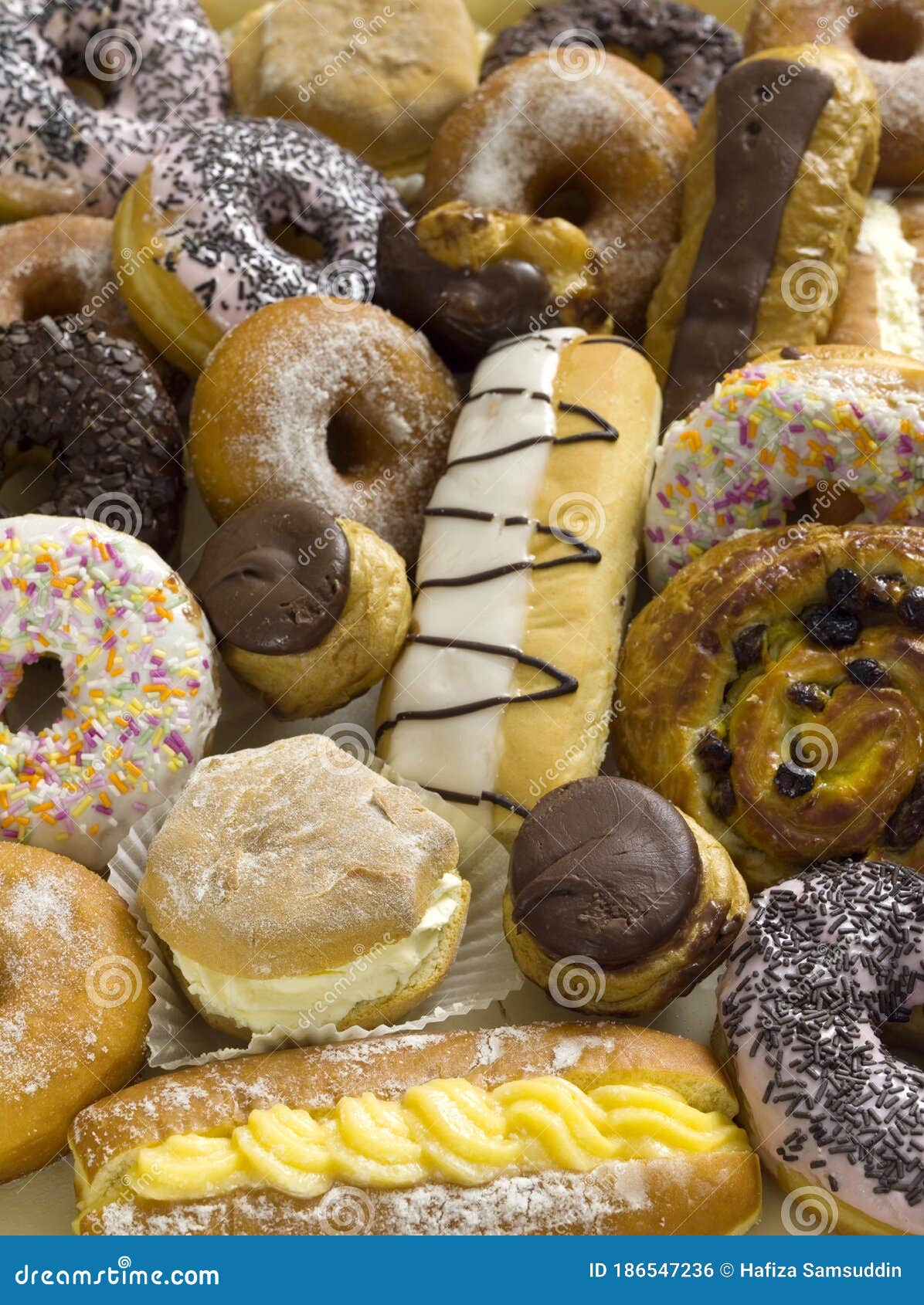 Assorted Cakes and Confection. Conceptual Image Stock Photo - Image of ...