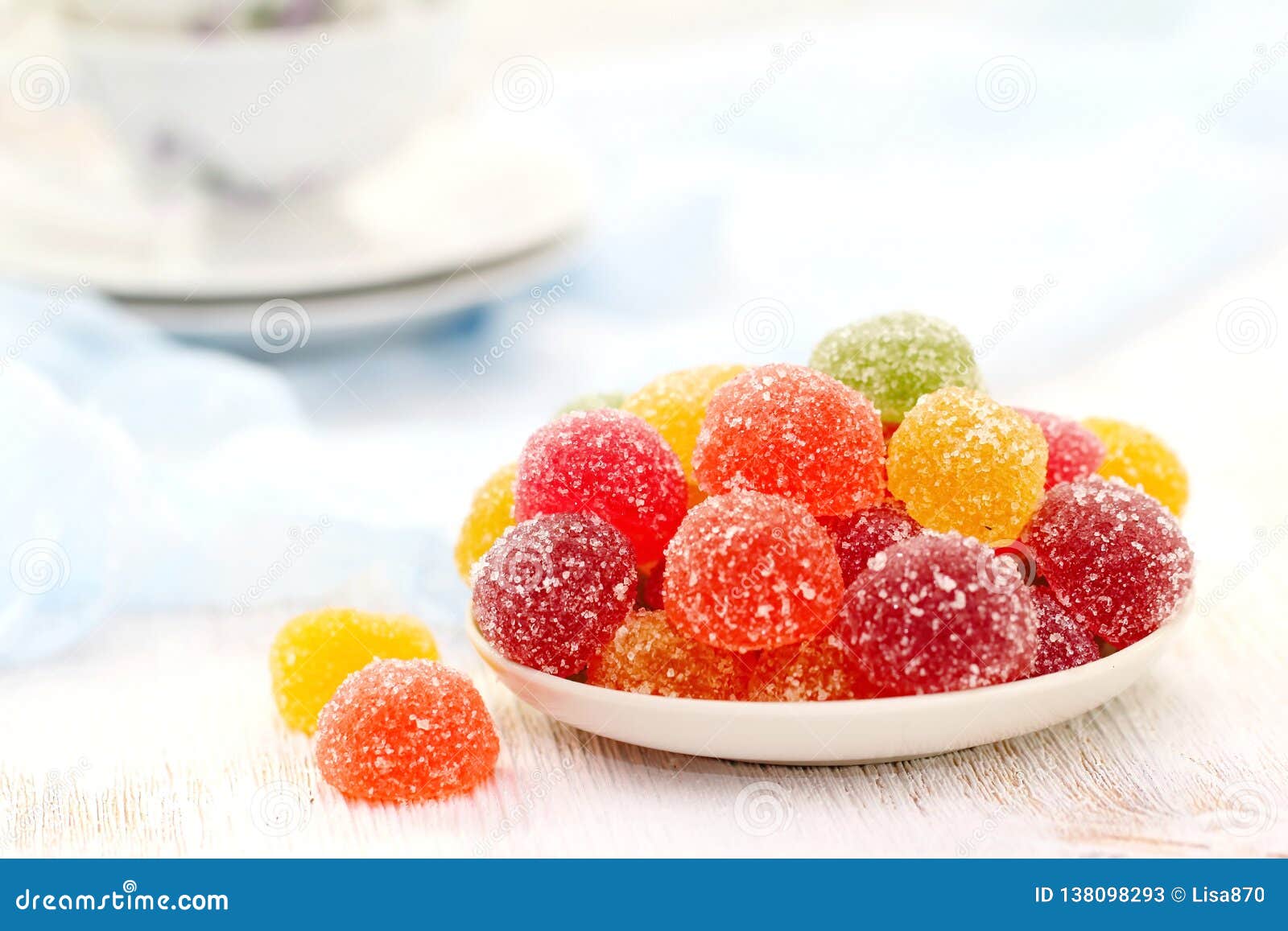 Assorted candies marmalade stock image. Image of temptation - 138098293