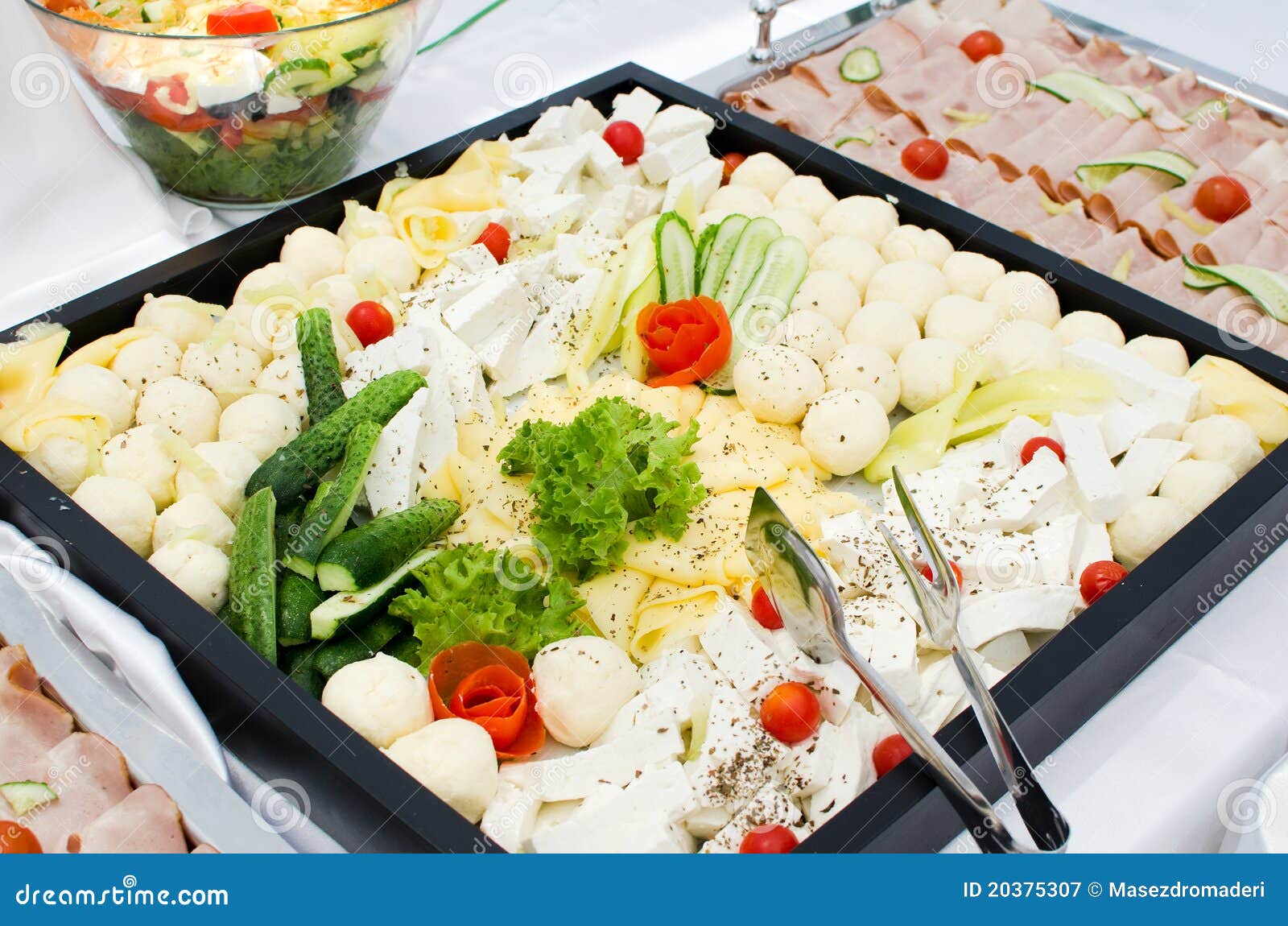 Assorted cheese platter stock image. Image of dairy, cheese - 20375307