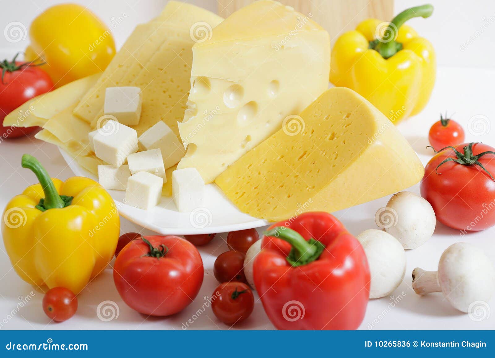 Assorted cheeses stock photo. Image of close, cheese - 10265836