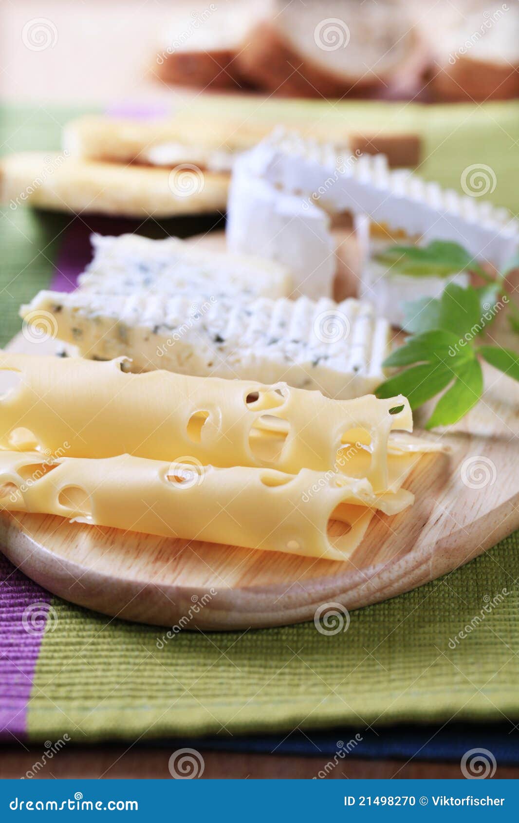 Assorted cheeses stock photo. Image of fresh, gourmet - 21498270