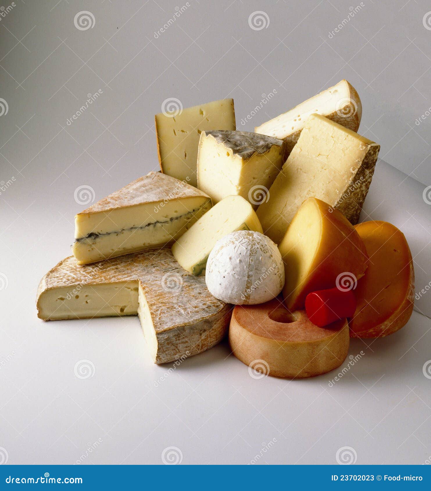 Assorted cheeses stock image. Image of morbier, ingredient - 23702023