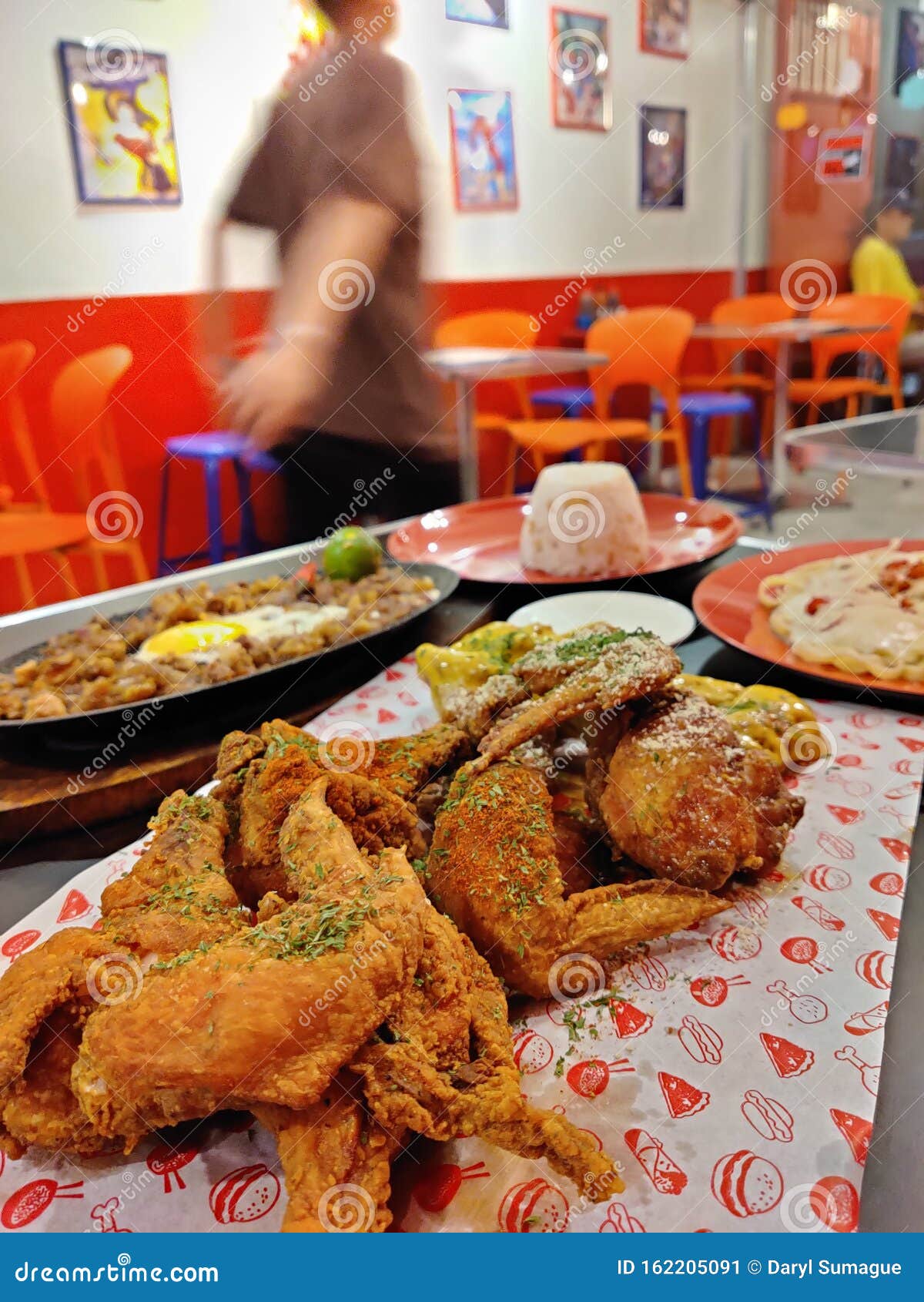 Assorted Chicken Wings stock image. Image of thighpart - 162205091