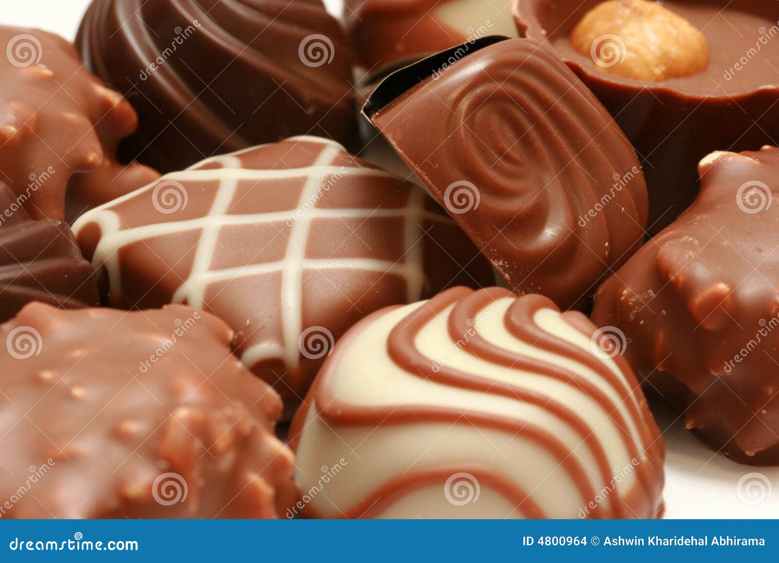 Assorted Chocolates Picture. Image: 4800964