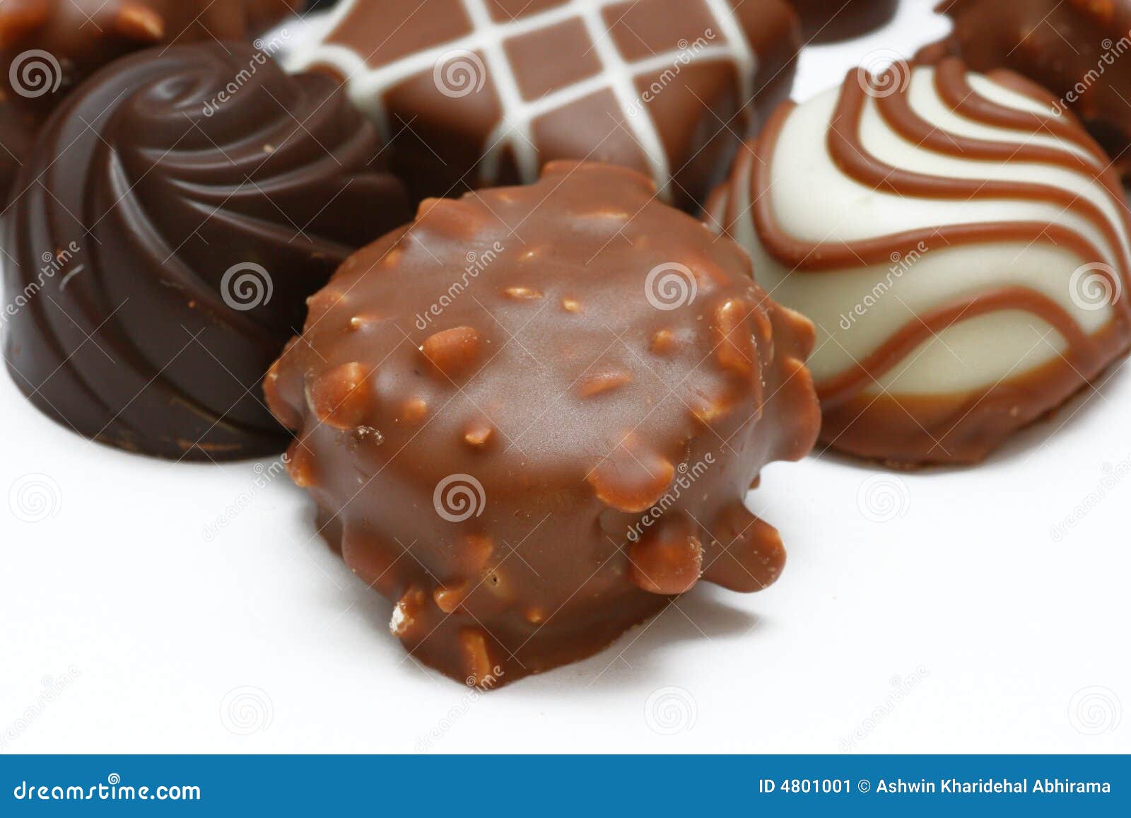 Assorted Chocolates stock image. Image of assorted, carton - 4801001