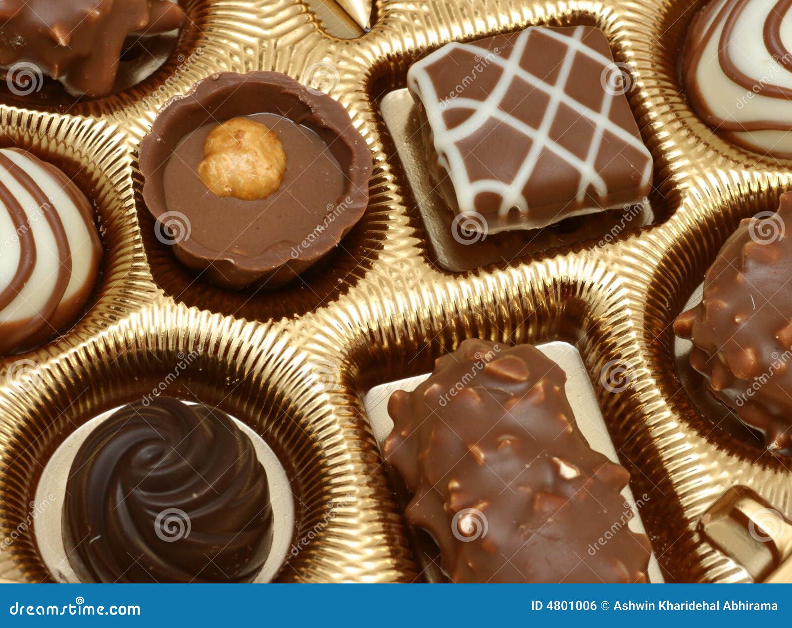 Assorted Chocolates Picture. Image: 4801006