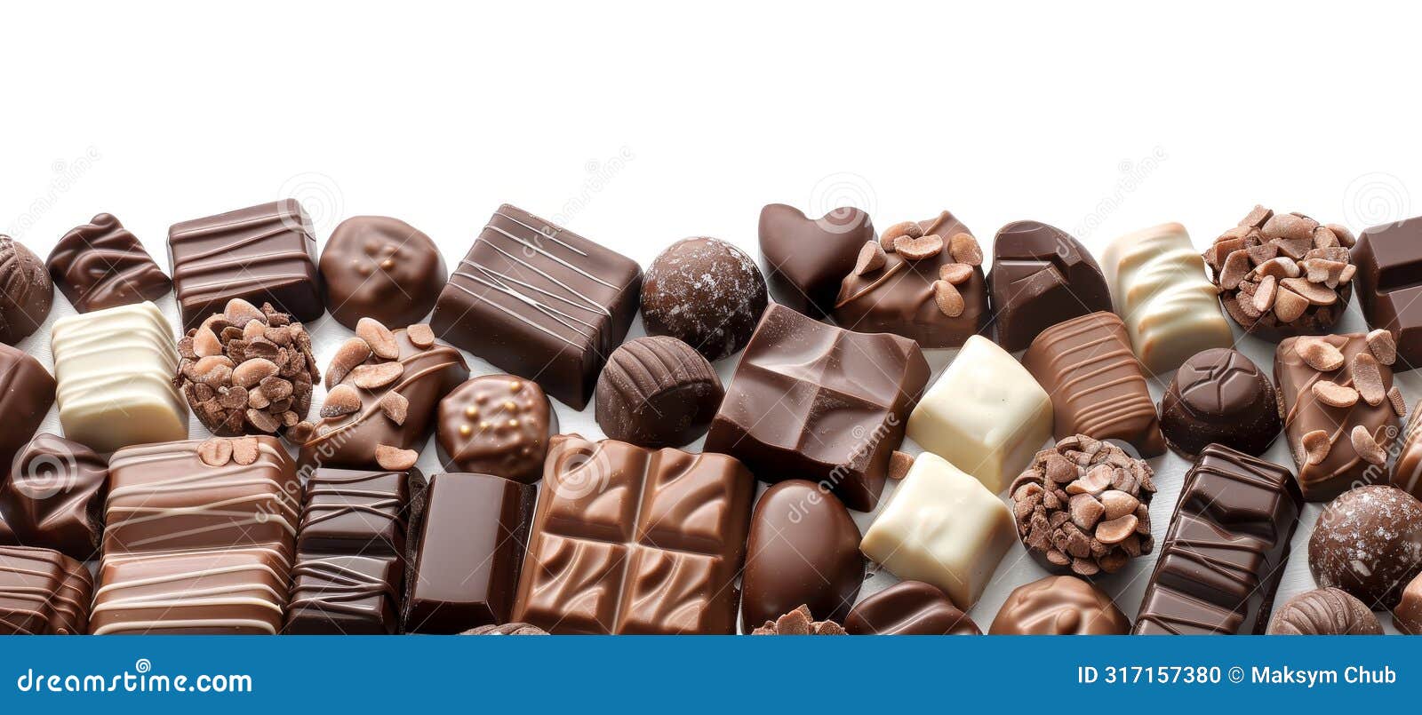 Tempting Array Of Luxurious And Irresistible Chocolate Candies Royalty ...