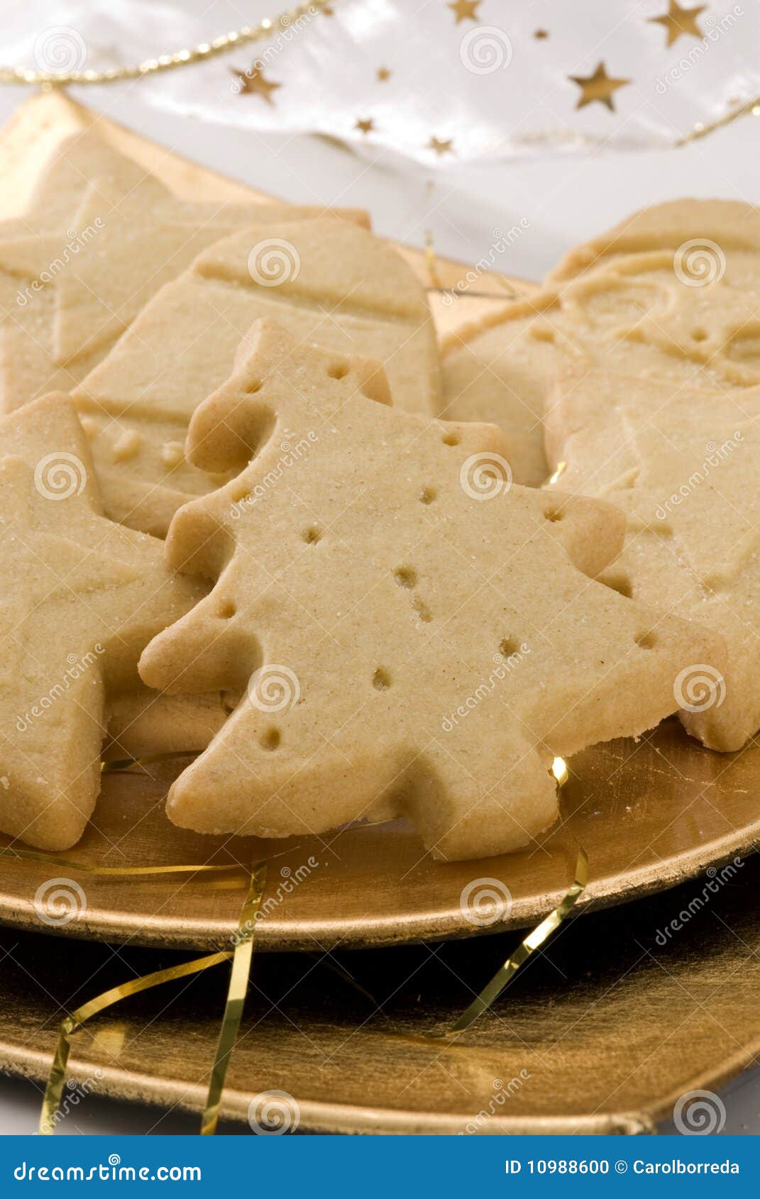 Assorted Christmas Biscuits. Stock Photo - Image of ingredients ...
