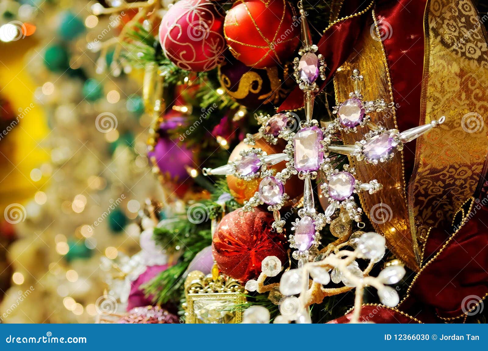 Assorted Christmas decor stock photo. Image of holiday - 12366030