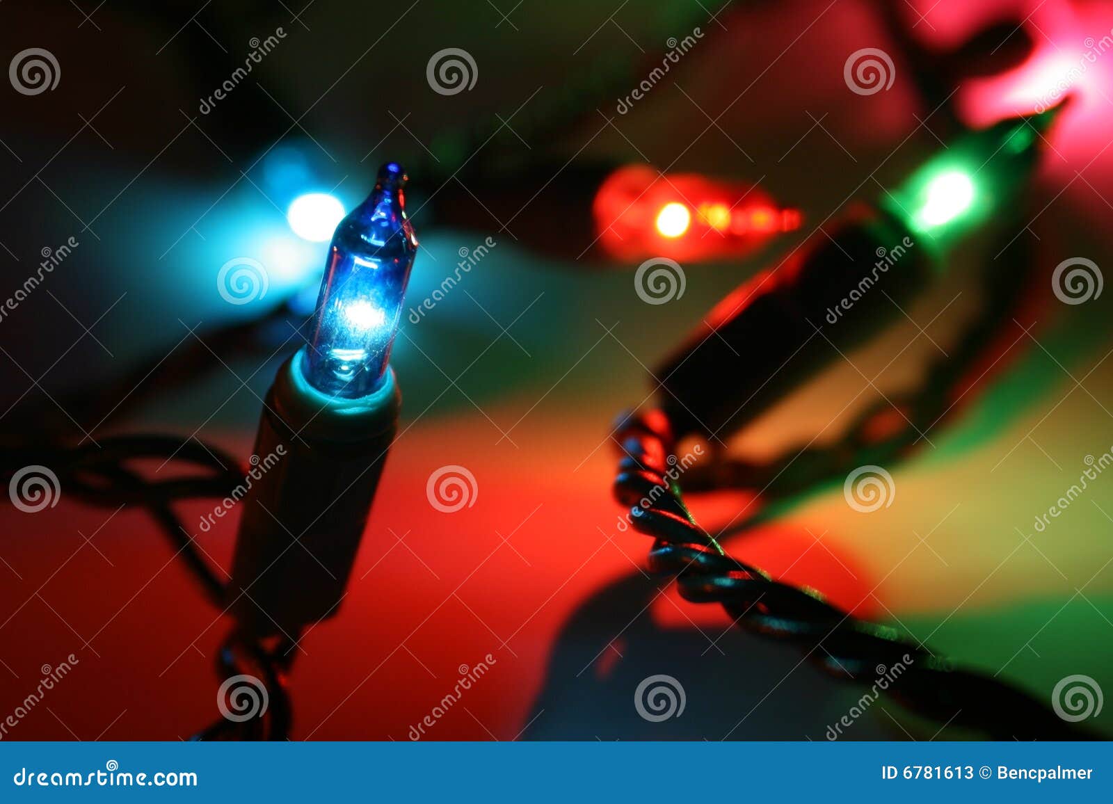 Assorted christmas lights stock image. Image of christmas - 6781613