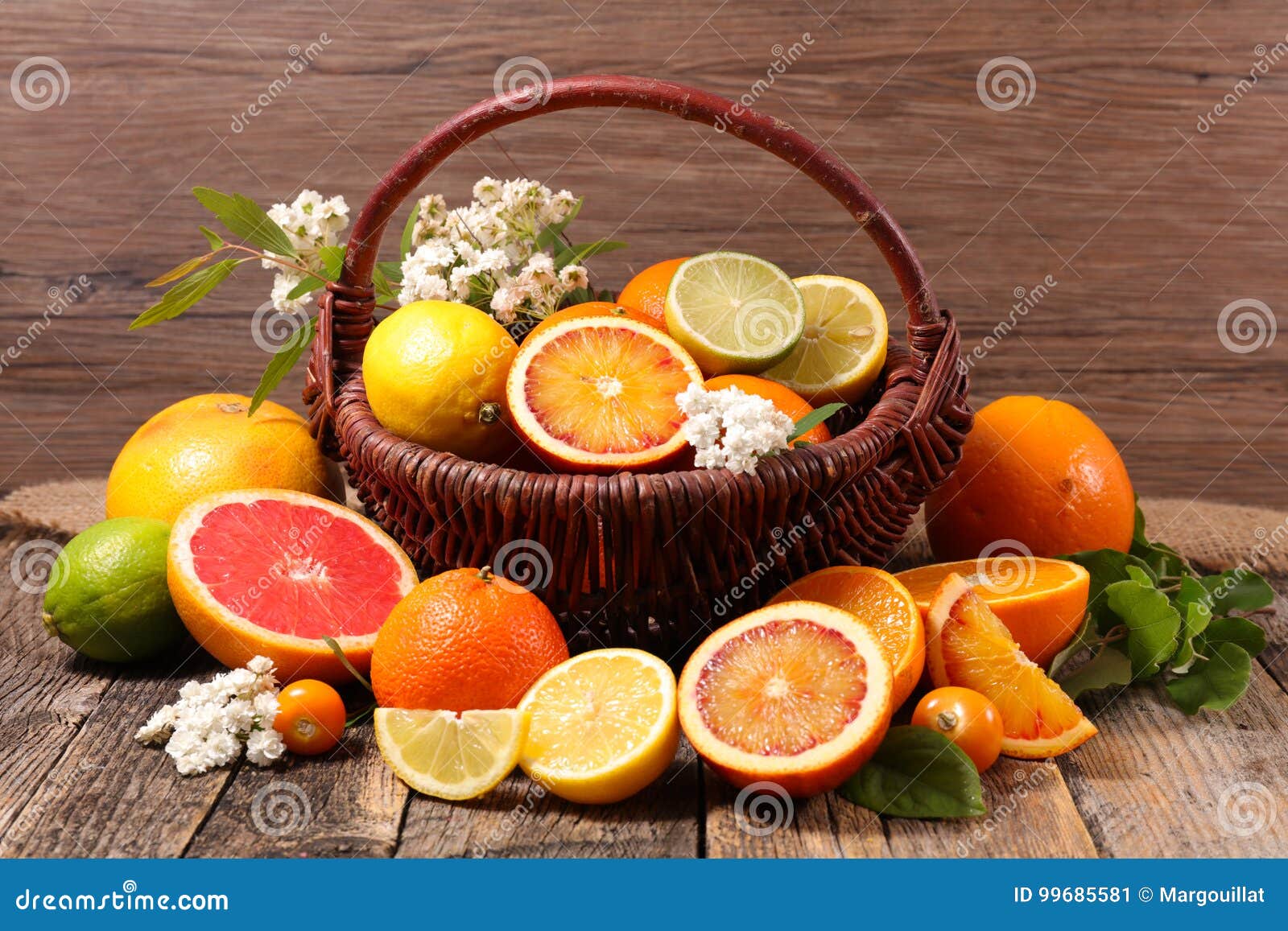 Assorted citrus fruit stock image. Image of lemon, healthy - 99685581