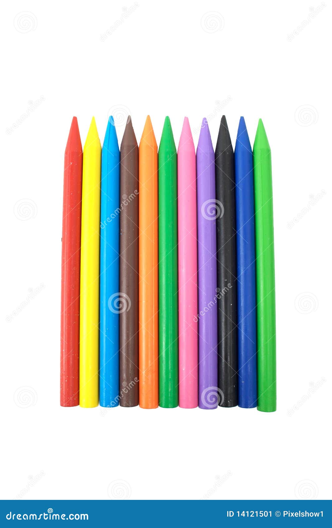 Assorted color pencils stock image. Image of green, pastel - 14121501
