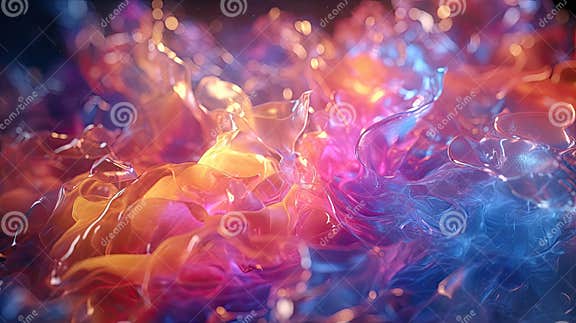 Assorted Colored Objects Close Up Stock Illustration - Illustration of ...