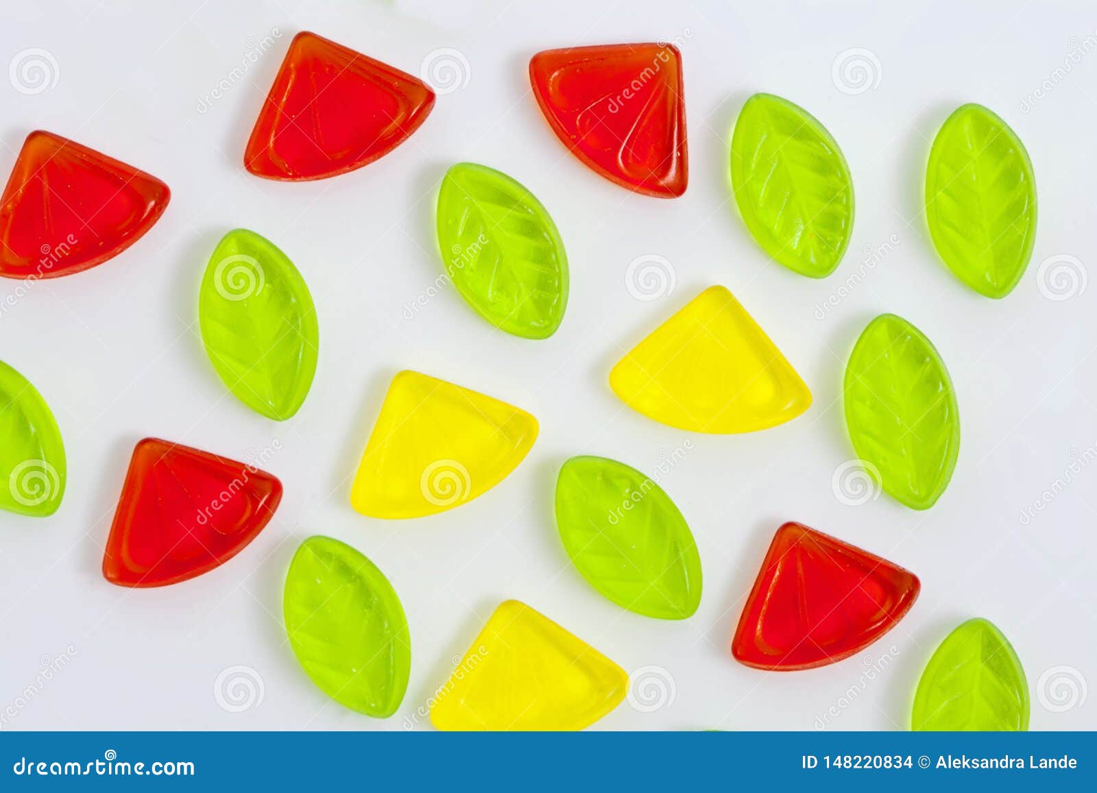 Assorted Colorful Fruit Jelly Candy Stock Photo - Image of jelly ...