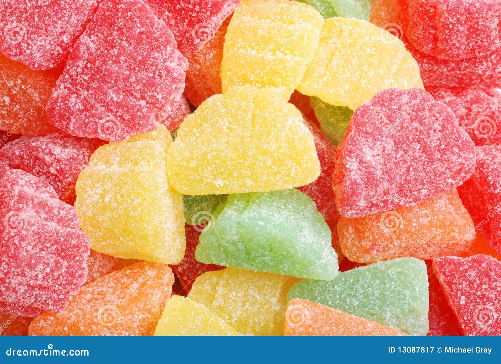 Assorted Colorful Fruit Slices Stock Image - Image of flavored, soft ...