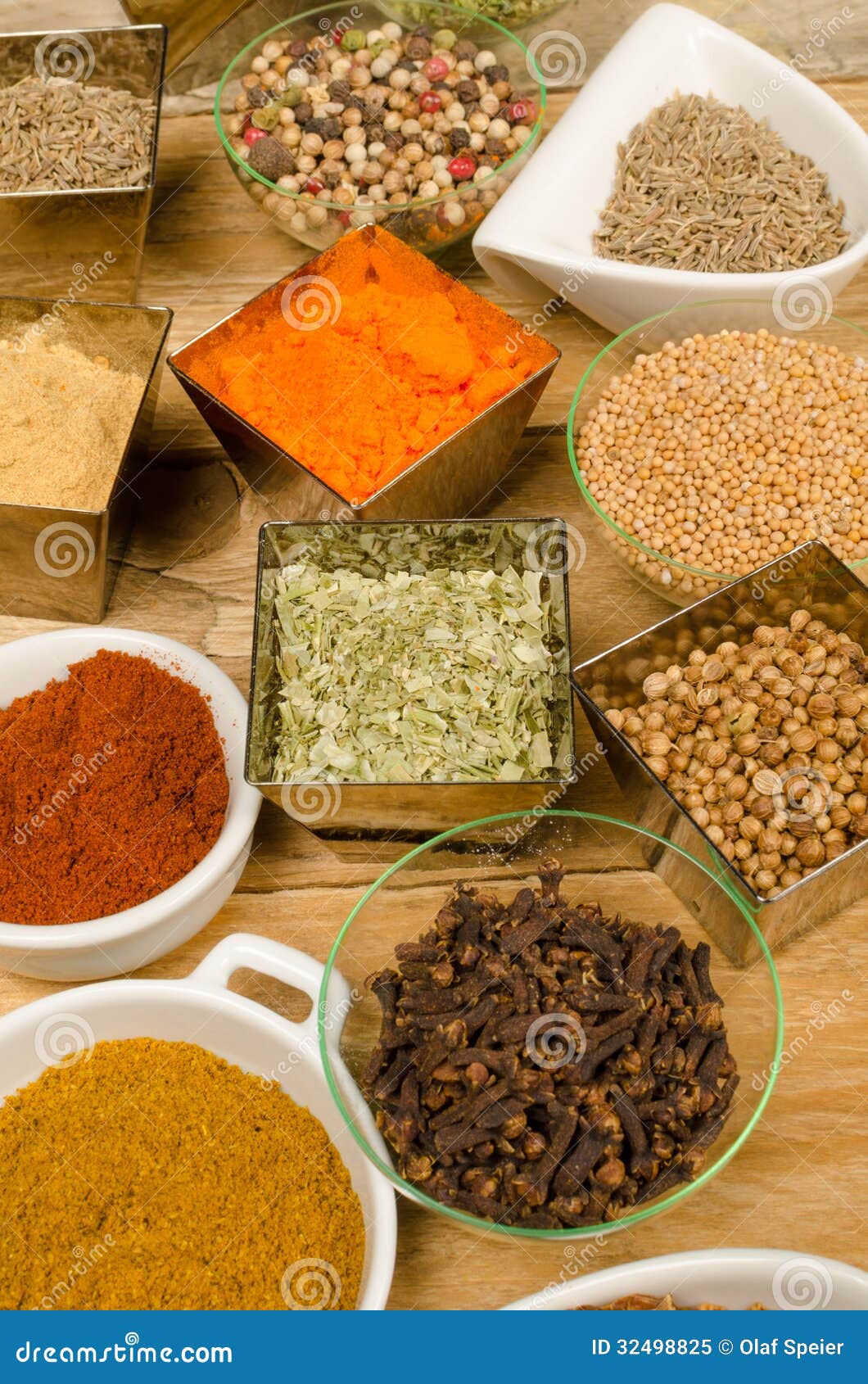 Assorted condiments stock image. Image of grunge, bowls - 32498825