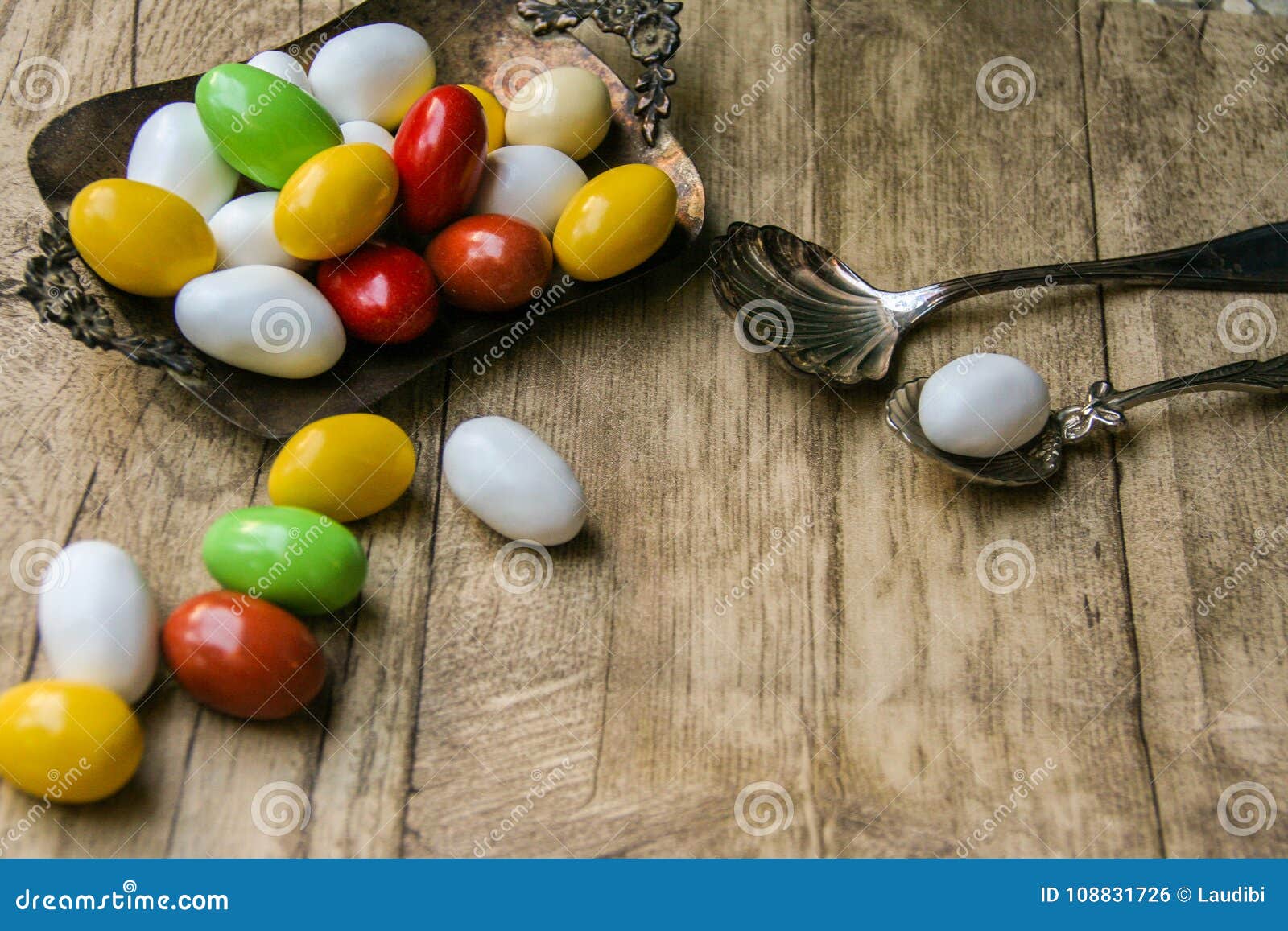 Assorted confetti, stock photo. Image of rustic, confetti - 108831726