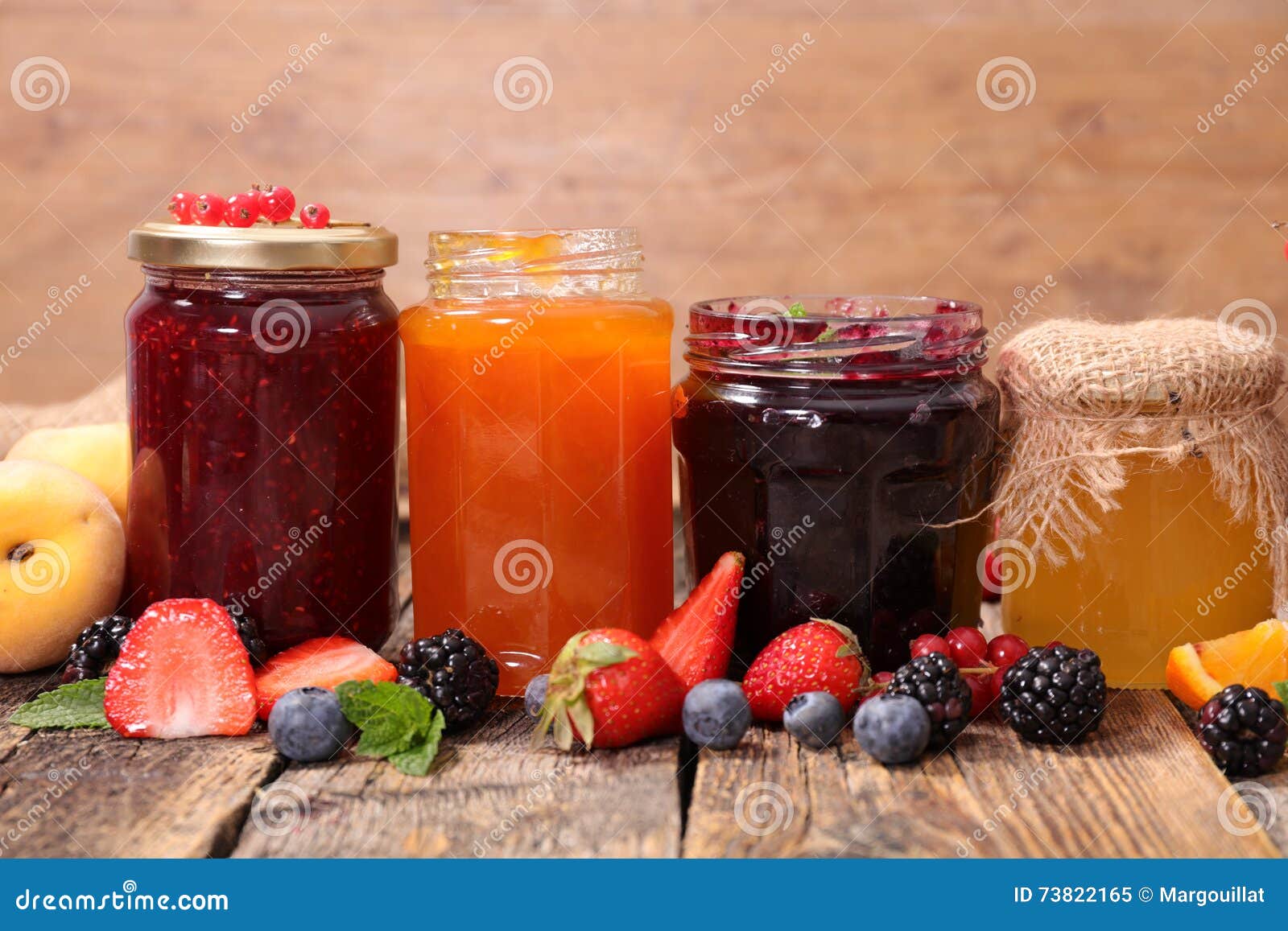 Assorted confiture stock image. Image of confiture, collection - 73822165
