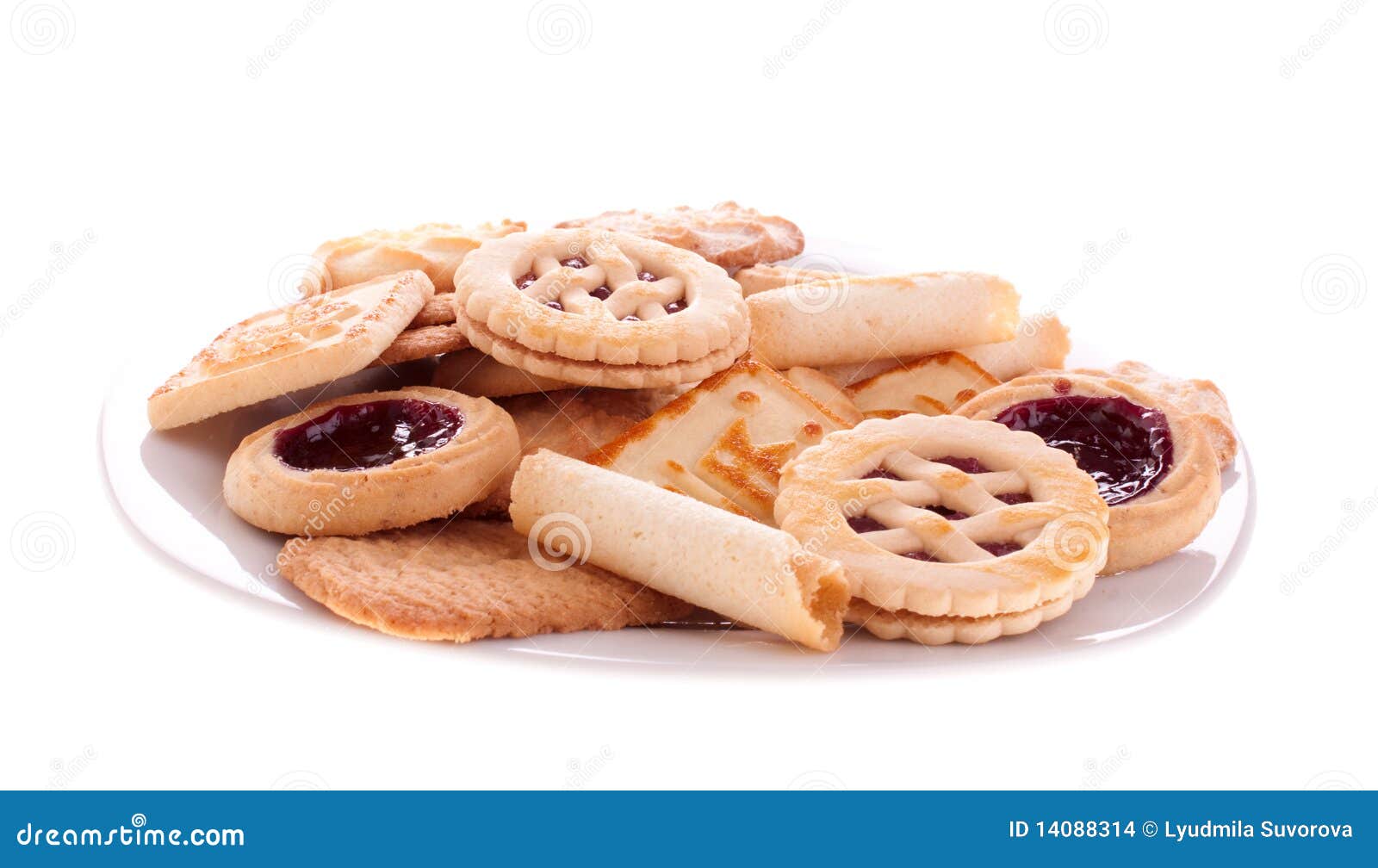 Assorted cookies stock photo. Image of lemon, gourmet - 14088314