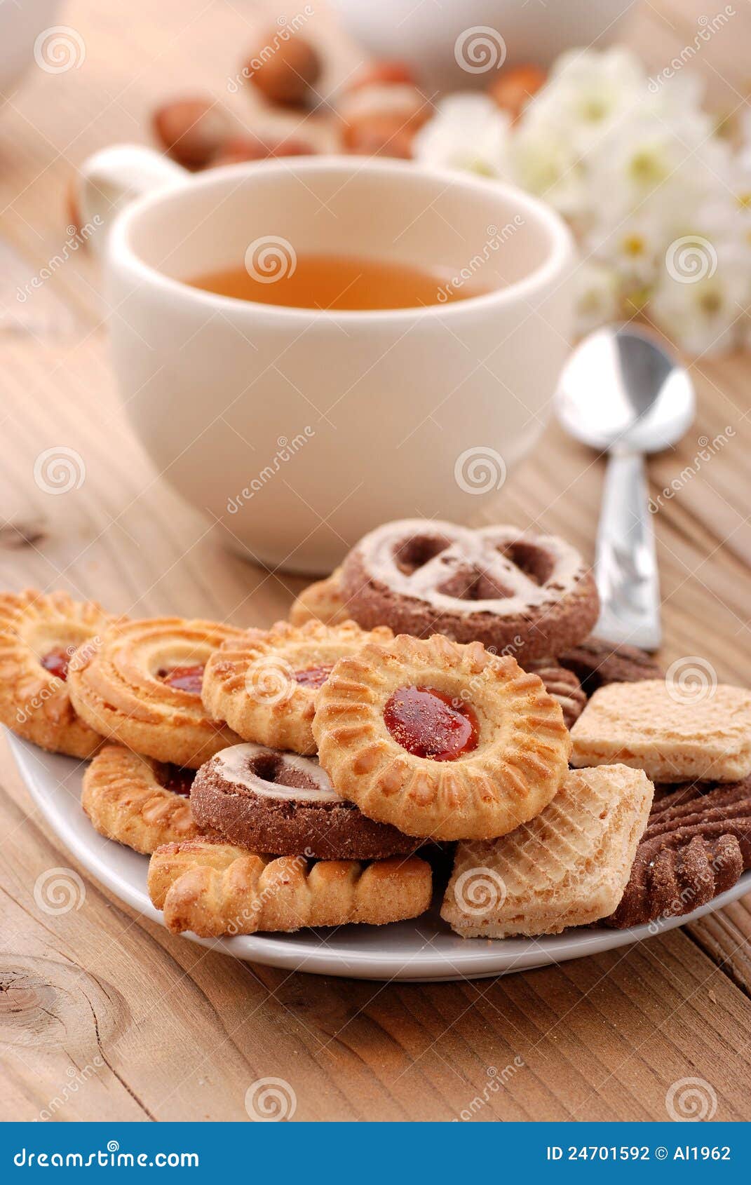 Assorted cookies stock photo. Image of tasty, assortment - 24701592