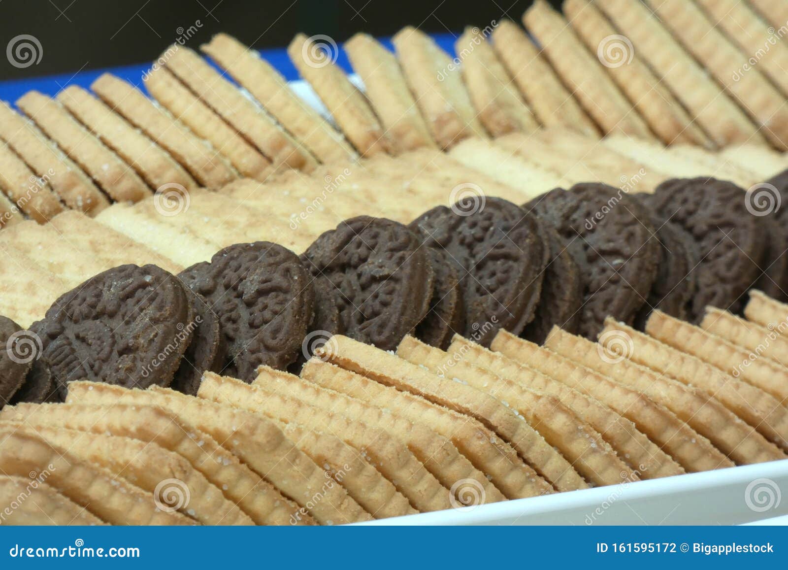 Assorted Cookies On A Plate Royalty-Free Stock Image | CartoonDealer ...