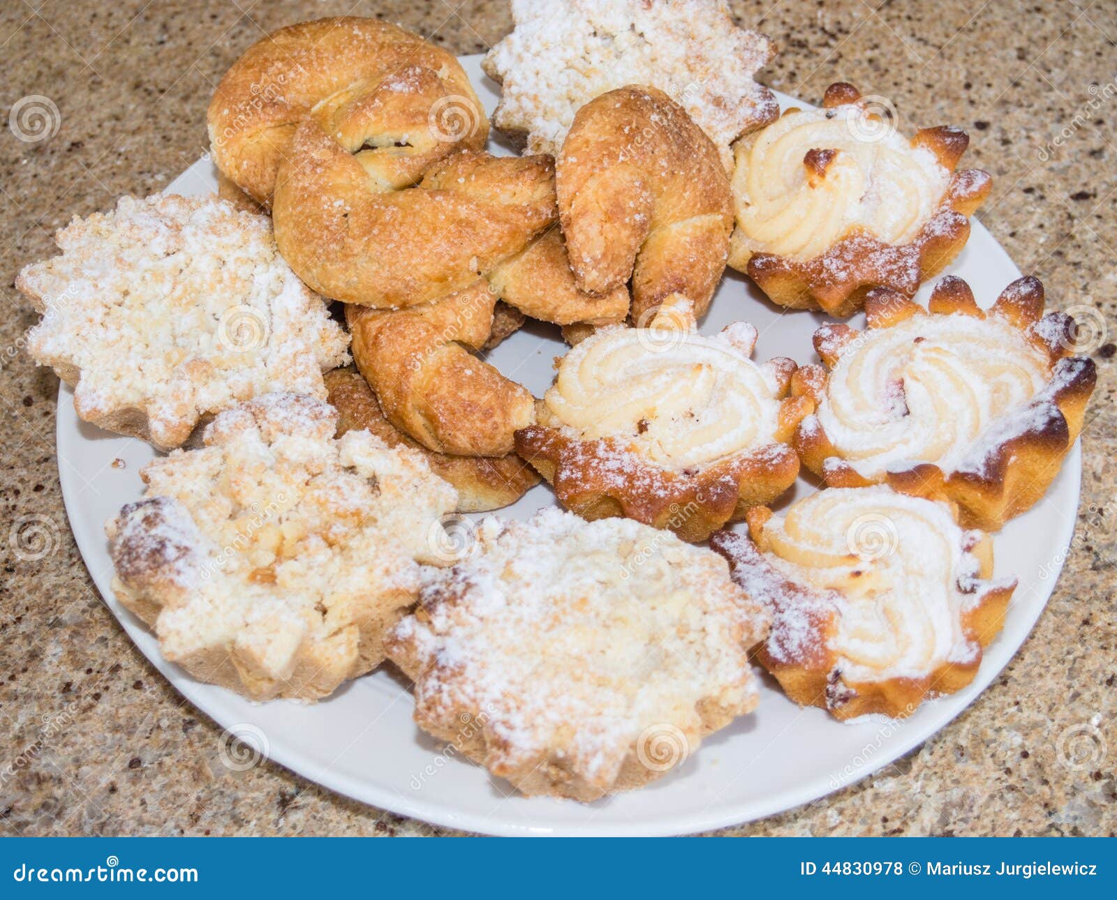 Assorted cookies stock photo. Image of edible, group - 44830978