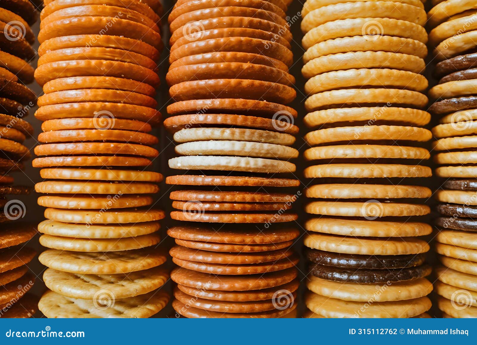 Assorted Crackers Stacked, a Crunchy Symphony of Snack Satisfaction ...
