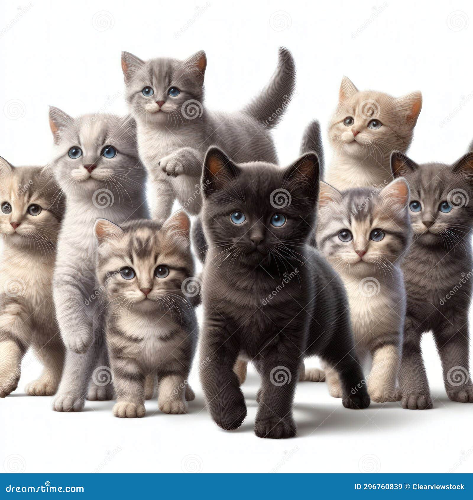 Assorted Cute Animals Image Vector Illustration | CartoonDealer.com ...