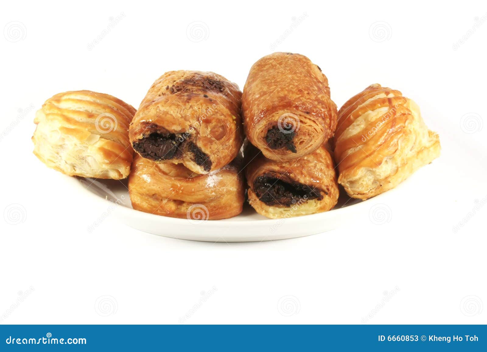 Assorted Danish Pastries stock image. Image of filled - 6660853