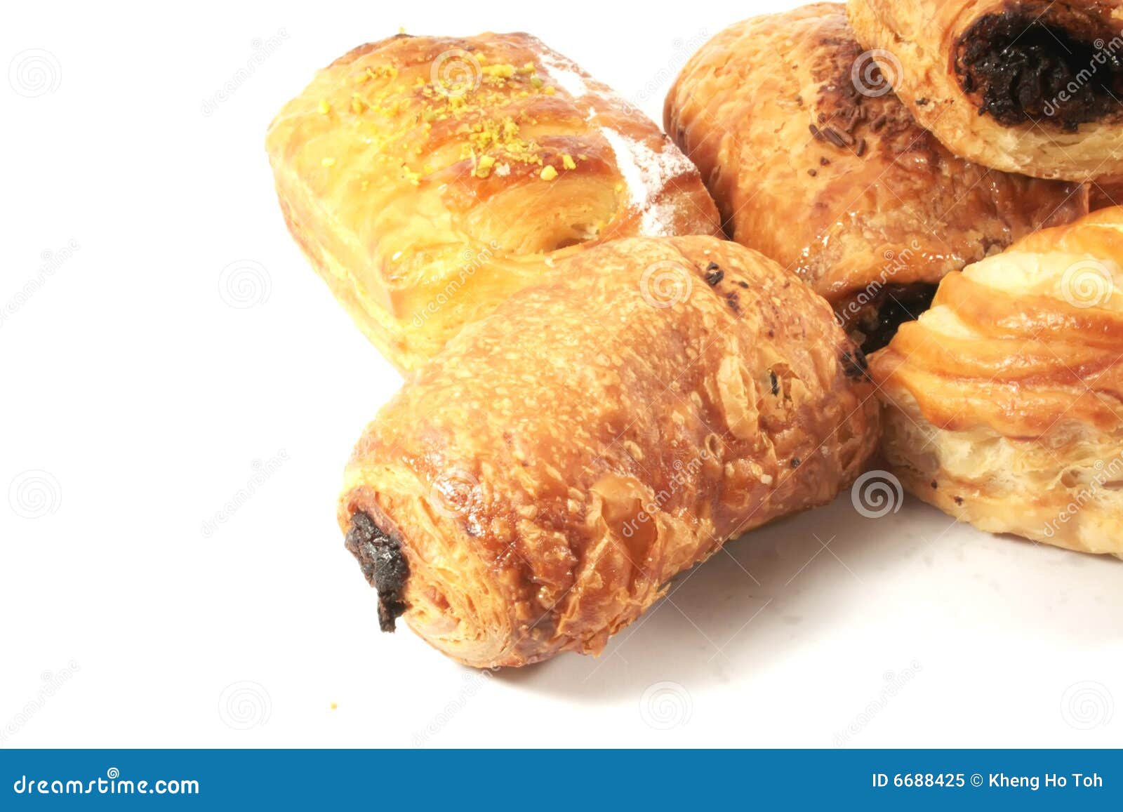 Assorted Danish Pastries stock image. Image of oven, filled - 6688425