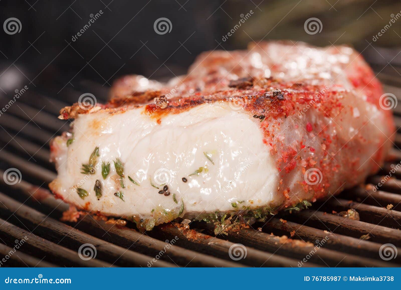 Assorted Delicious Grilled Meat on a Barbecue Stock Image - Image of ...