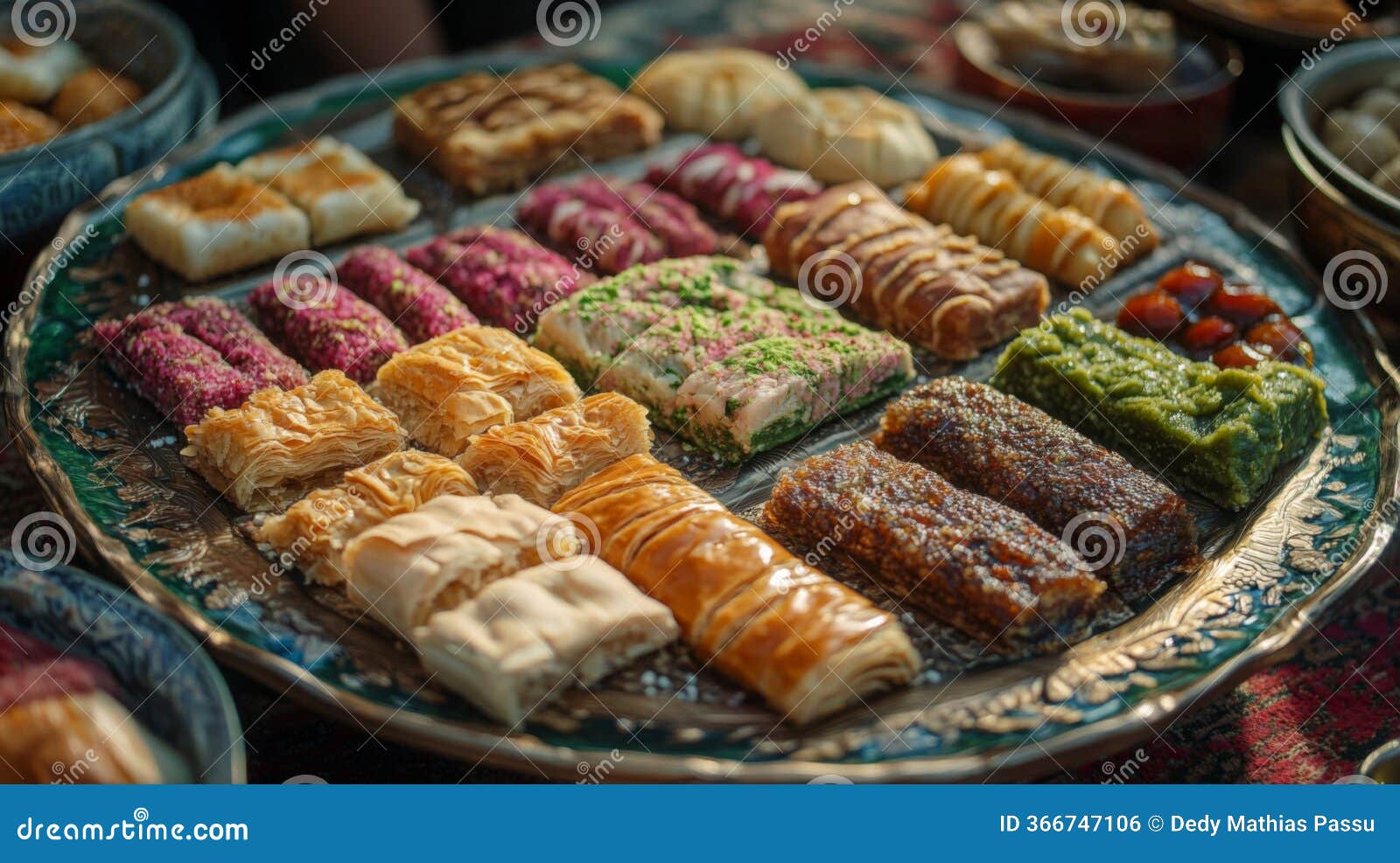 Eastern Sweets, Ramadan Lamp, Arab Sheikh, Territory.Arab Emirates Set ...