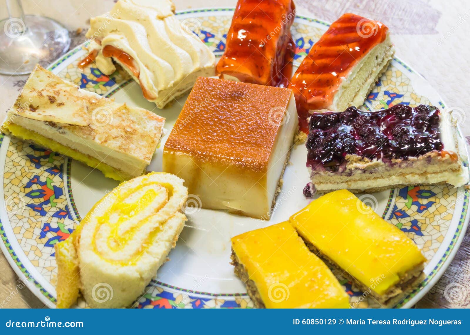 Assorted desserts stock image. Image of assorted, dinner - 60850129