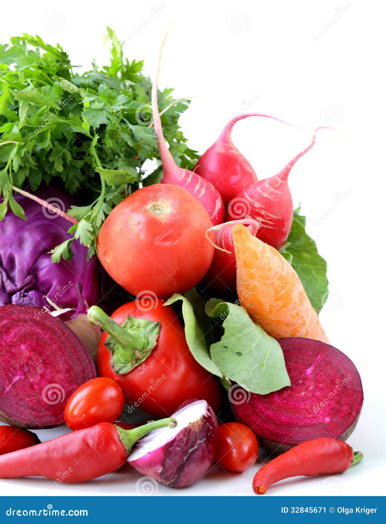 Assorted Different Red Vegetable Stock Image - Image of beet, eating ...