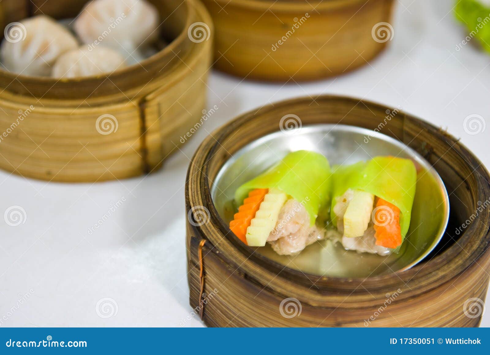 Assorted Dim Sum stock image. Image of asian, handmade - 17350051
