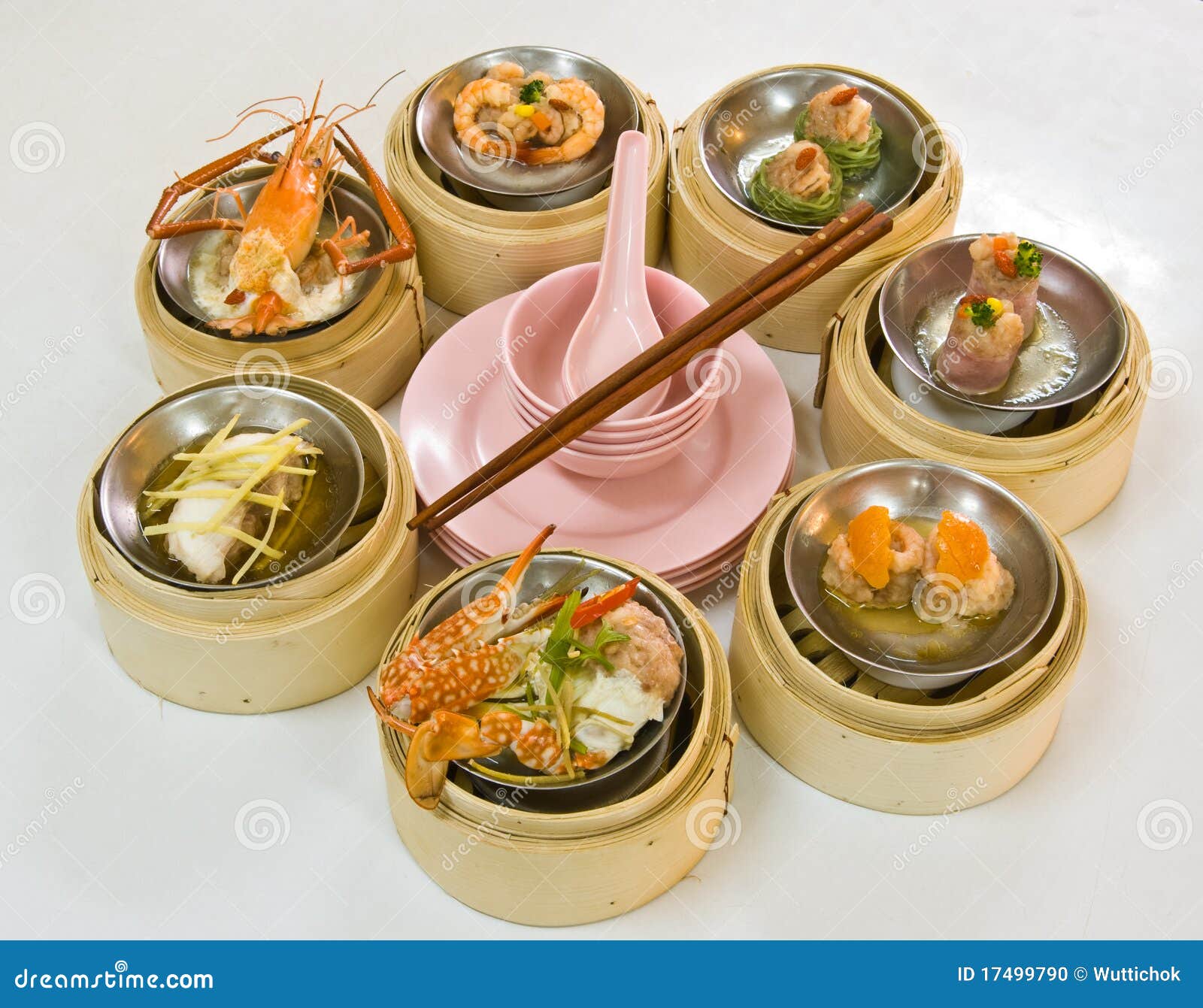 Assorted Dim Sum stock photo. Image of meal, china, dimsum - 17499790
