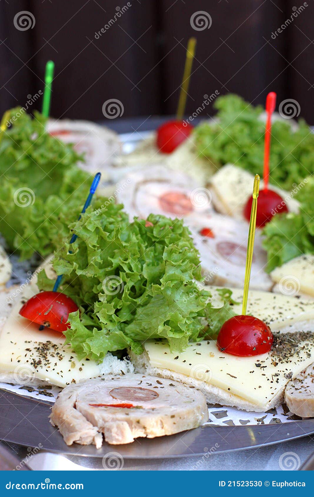 Assorted Dinner Party Plateau Stock Photo - Image of nature, party ...