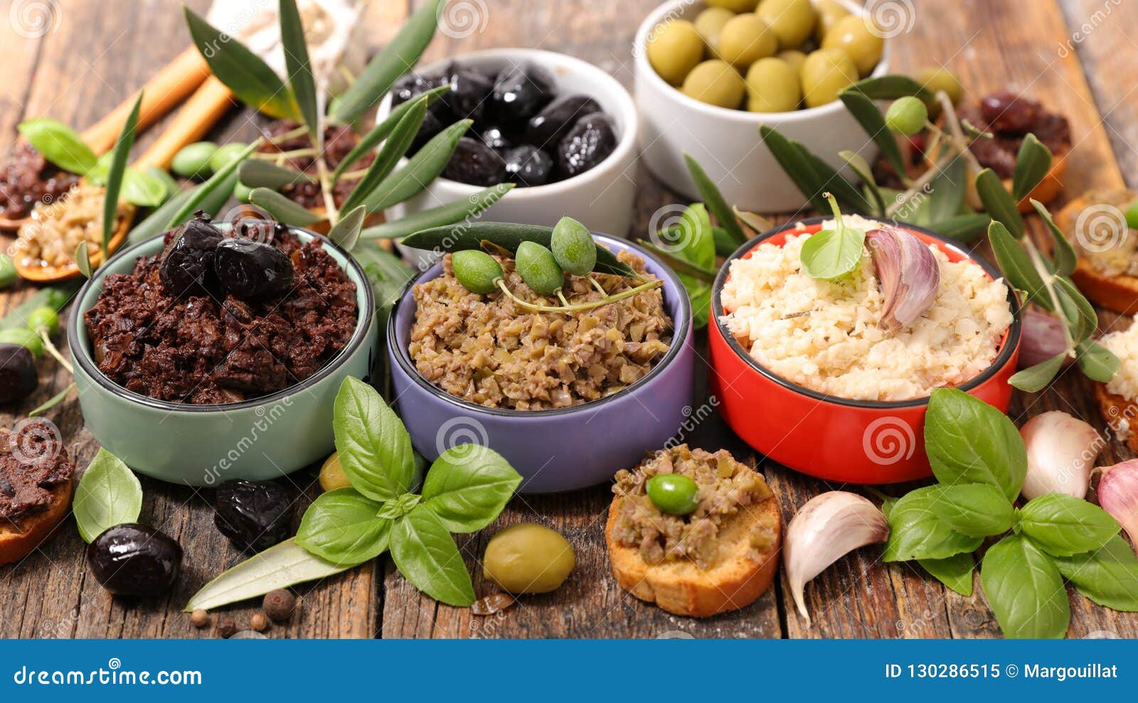 Assorted dip and spread stock image. Image of assortment - 130286515