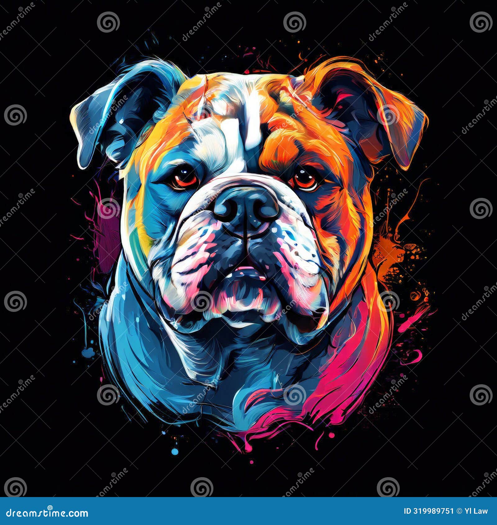 Assorted Dog Clipart in Color Splash, Dogs Clipart, Dog Clipart, Dogs ...