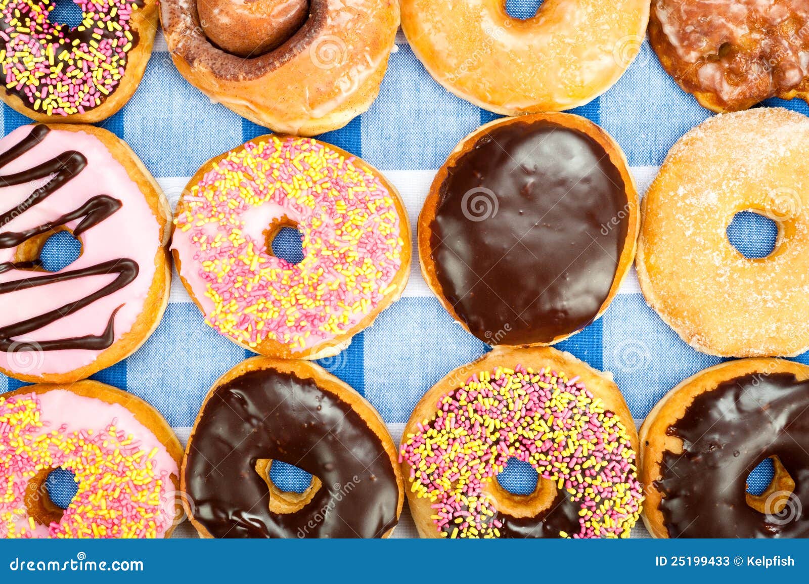 Assorted donuts stock image. Image of fresh, fattening - 25199433