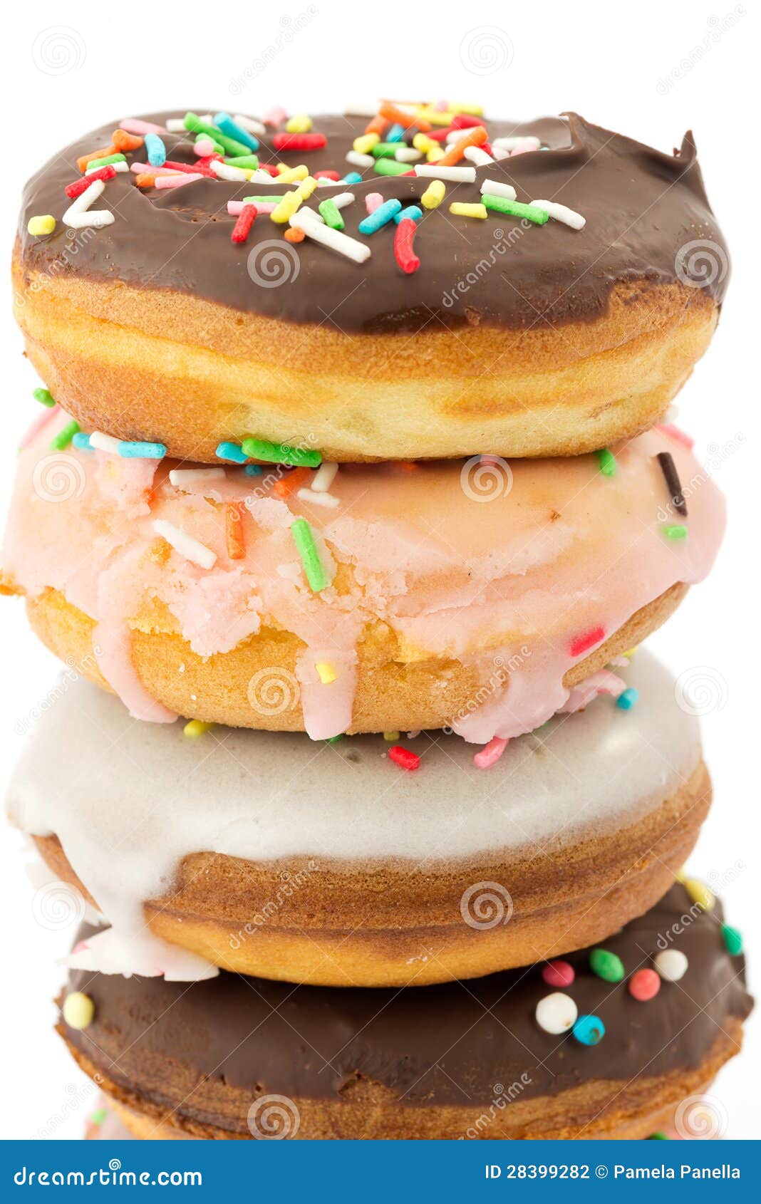 Assorted donuts stock photo. Image of breakfast, assorted - 28399282