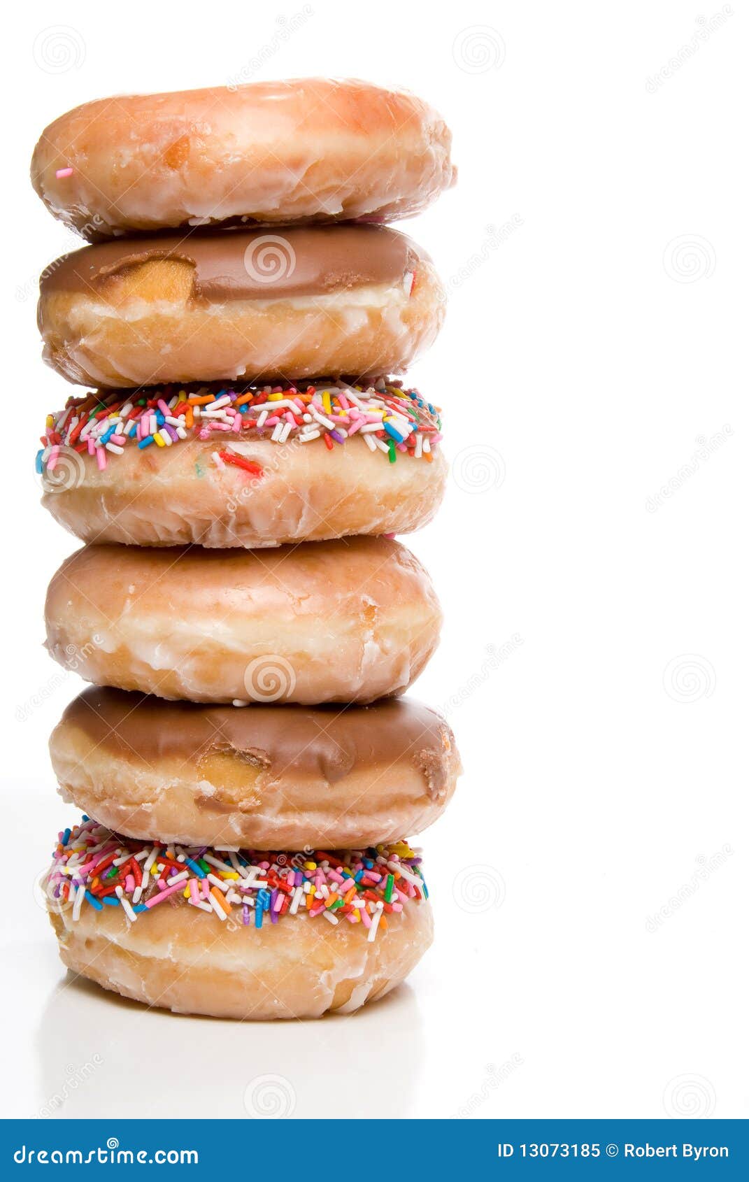 Assorted Doughnuts stock image. Image of freshness, breakfast - 13073185