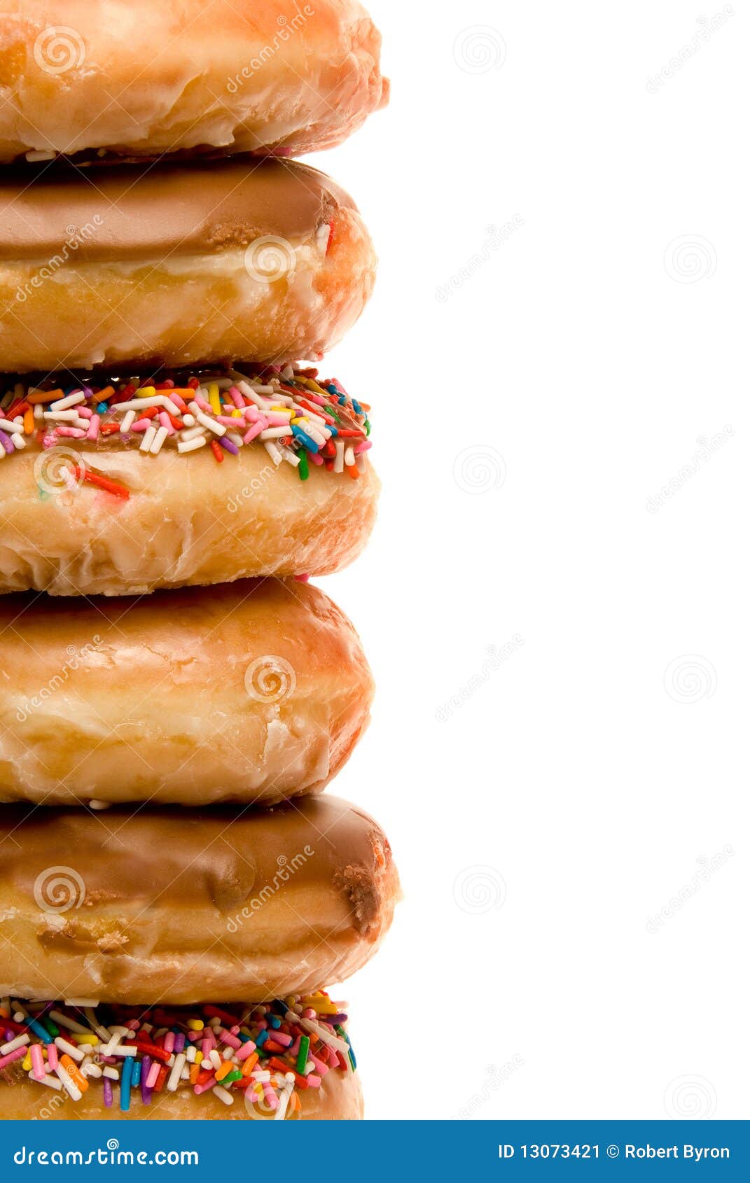 Assorted Doughnuts stock image. Image of creme, glaze - 13073421