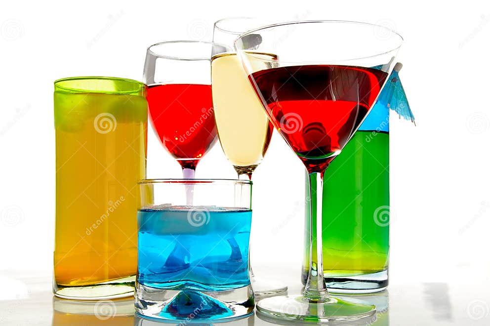 Assorted drinks stock image. Image of socialize, alcohol - 2022005