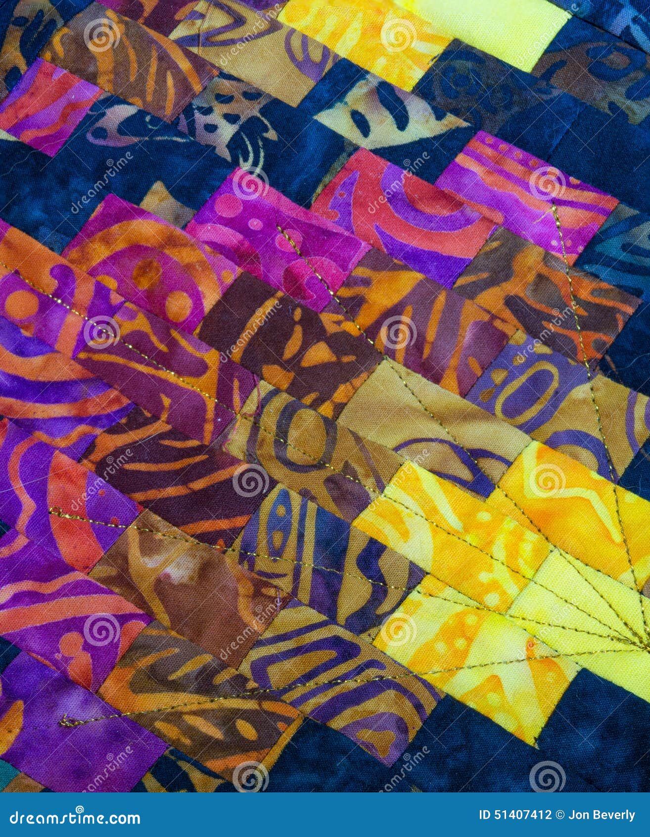 Assorted fabric patches stock photo. Image of yellow - 51407412