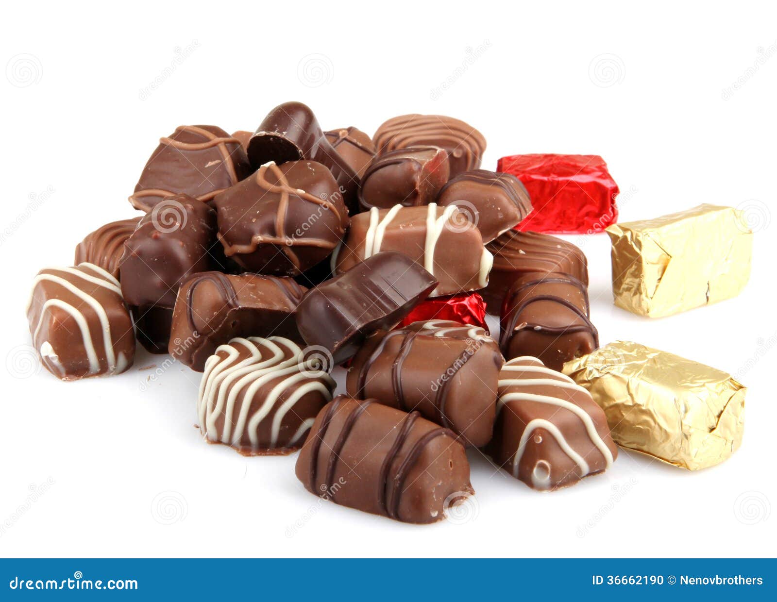 Assorted Fine Chocolates stock photo. Image of holiday - 36662190