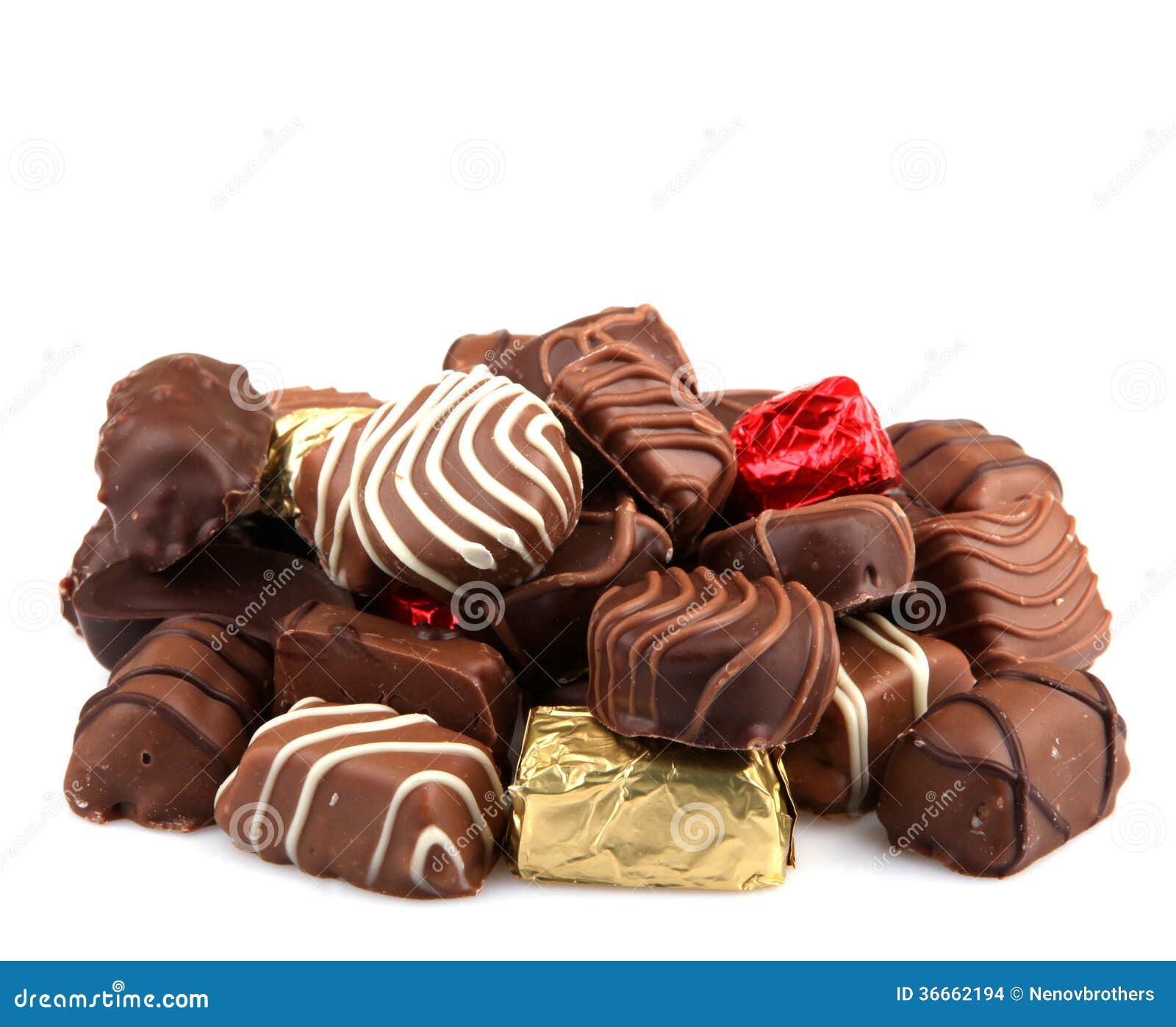 Assorted Fine Chocolates stock photo. Image of gifts - 36662194